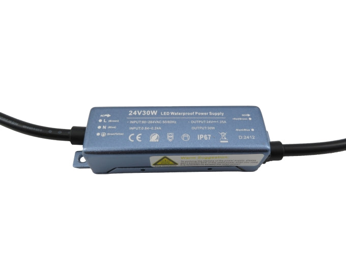 30W 24V Super Slim IP67 LED Strip Driver – SL LIGHTING