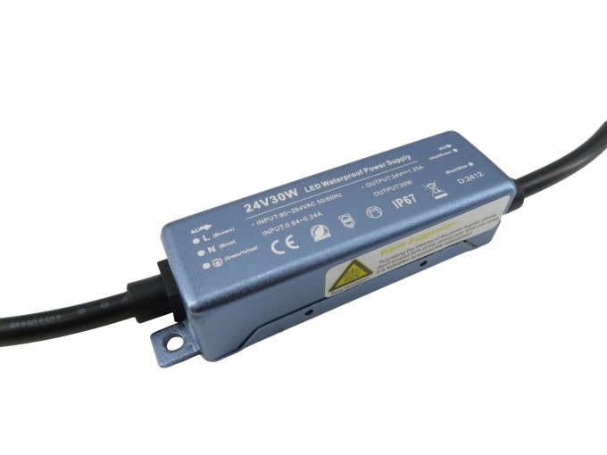 30W 24V Super Slim IP67 LED Strip Driver – SL LIGHTING